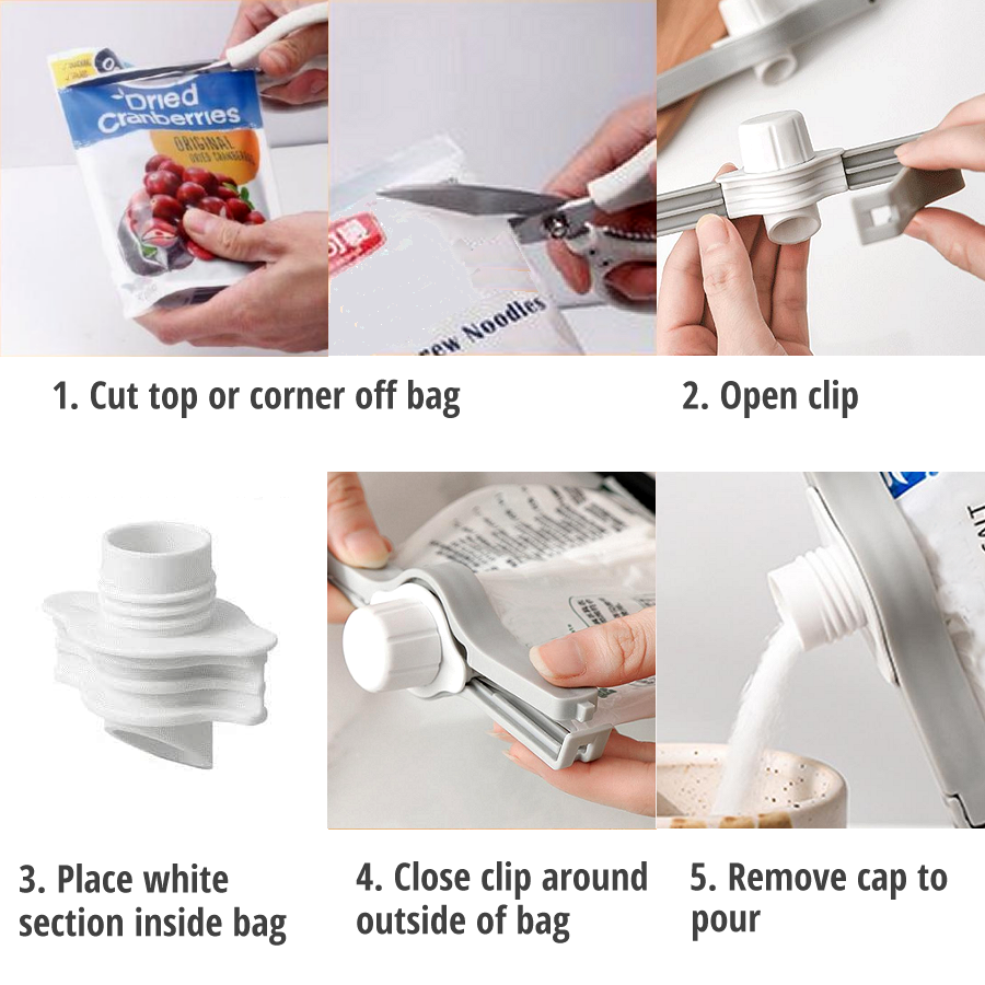 Seal And Pour Bag Clip - Small – Pie Maker Stuff