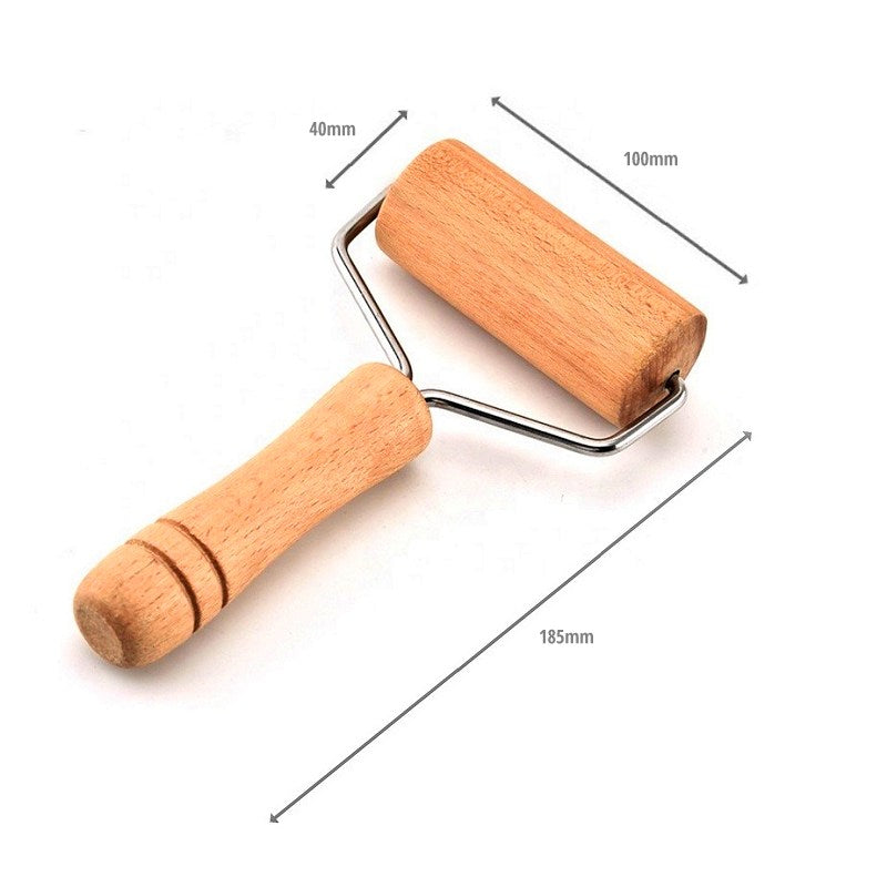 10cm Wooden Pastry Hand Roller – Pie Maker Stuff