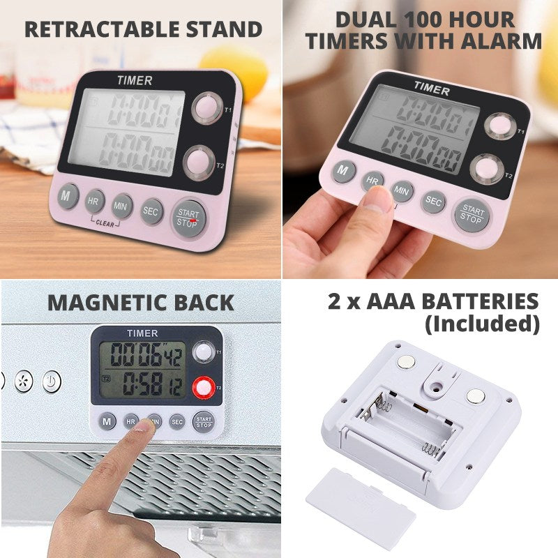 2 Channel Dual Digital Timer – Pie Maker Stuff